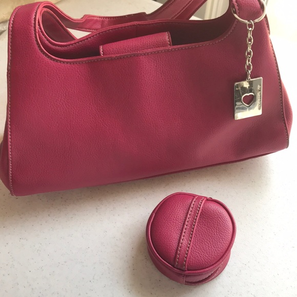 Nine & Co. | Bags | Nine And Co Bright Pink Purse Matching Coin | Poshmark